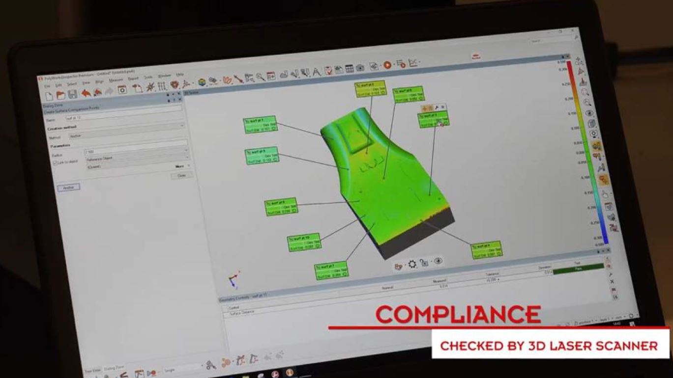 Compliance CMM & 3D LASER Scanning - Arnold Engineering Plastics